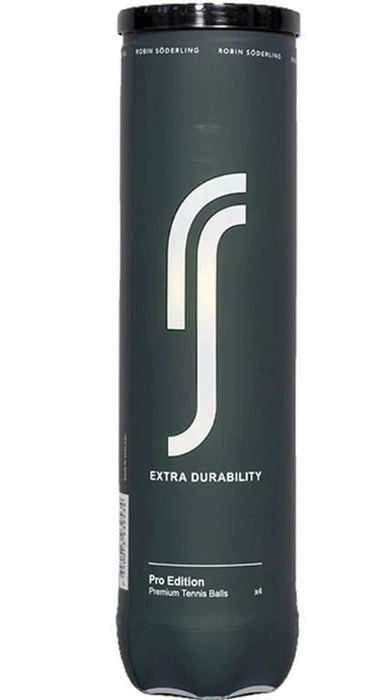 Robin Soderling RS Pro Edition Tennis Balls - 4 Ball Tube — Tennis HQ