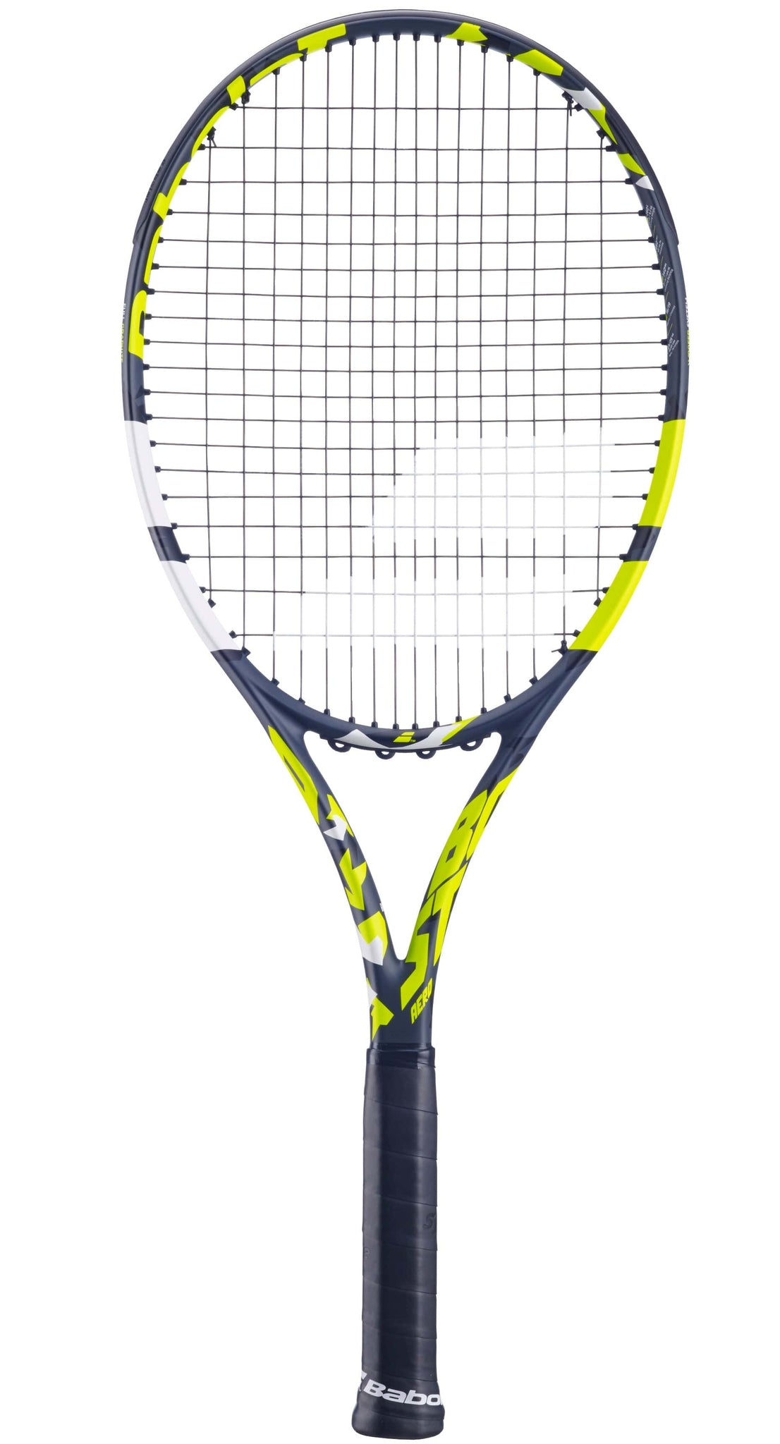 Babolat Boost Aero Tennis Racket - Grey / Yellow (Strung) — Tennis HQ