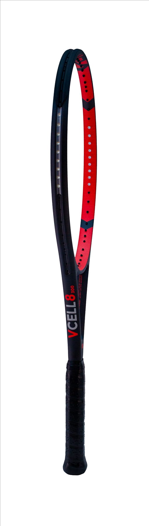 Volkl V-Cell 8 300g Tennis Racket - Black / Red (Frame Only) — Tennis HQ