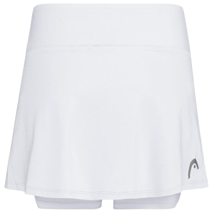 HEAD Womens Club Basic Tennis Skort - White — Tennis HQ
