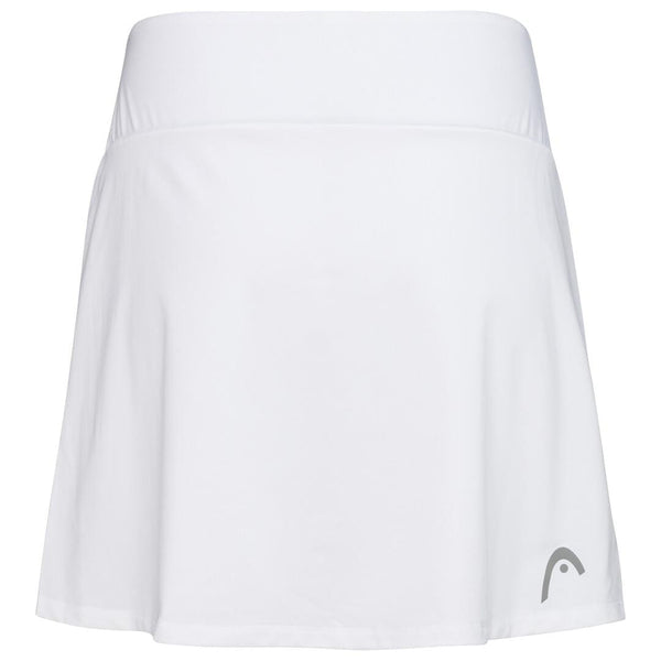 HEAD Womens Club Basic Tennis Skort Long - White — Tennis HQ