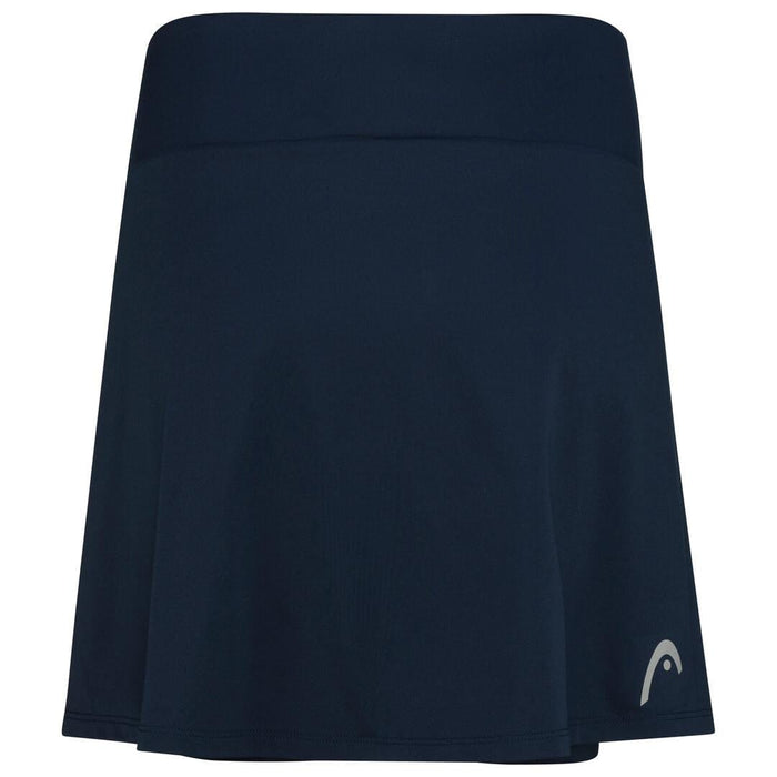 HEAD Womens Club Basic Tennis Skort Long - Dark Blue — Tennis HQ