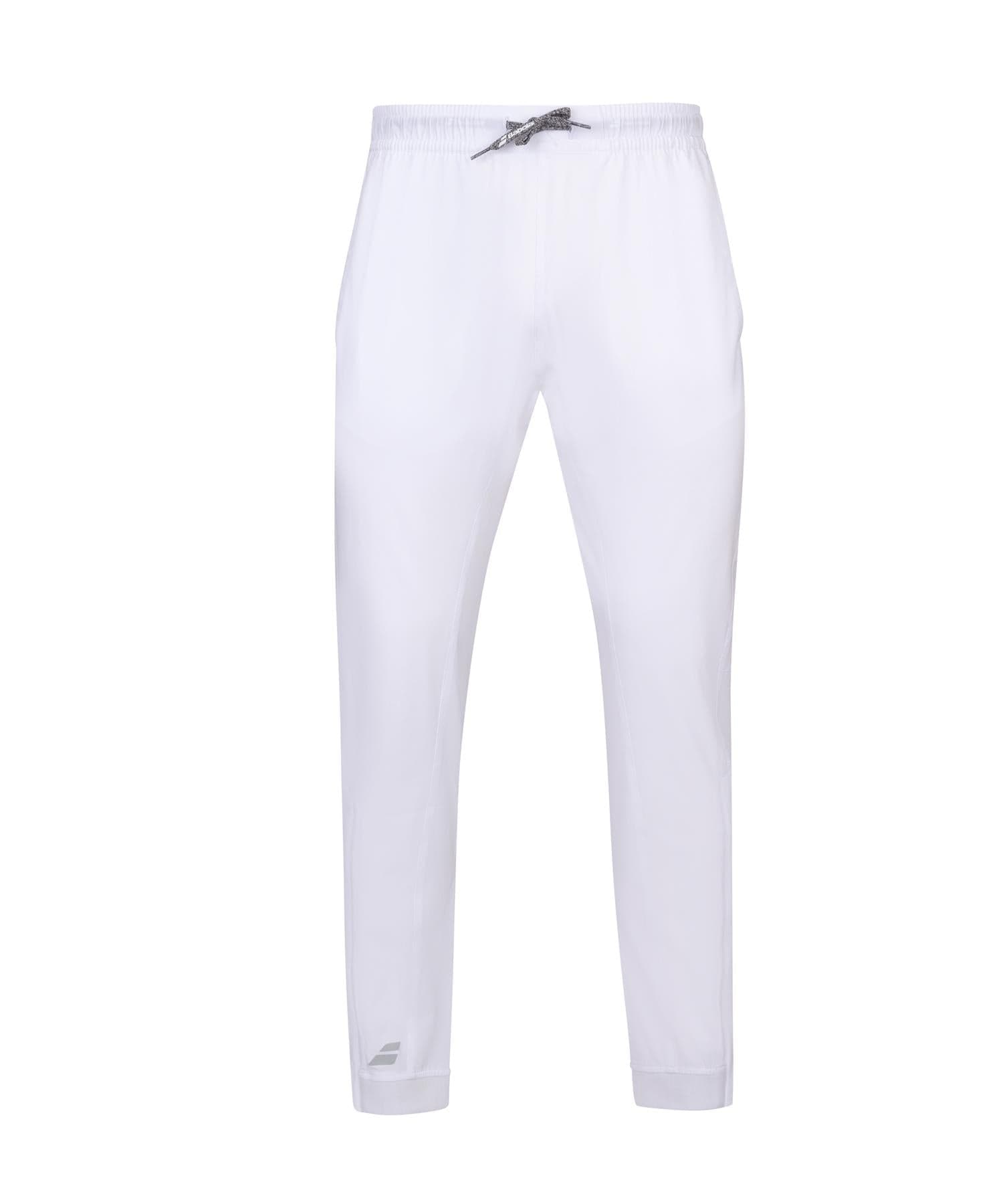Babolat Play Mens Tennis Pants - White — Tennis HQ