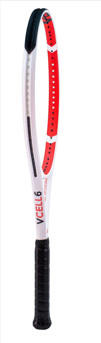 Volkl V-Cell 6 Tennis Racket - White / Red (Frame Only) — Tennis HQ