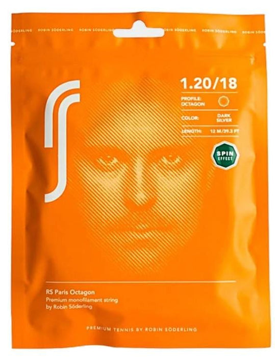 Robin Soderling RS Paris Tennis String 12m Set - Silver — Tennis HQ