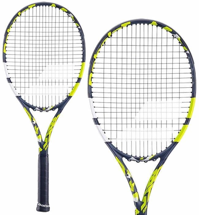 Babolat Boost Aero Tennis Racket - Grey / Yellow (Strung) — Tennis HQ